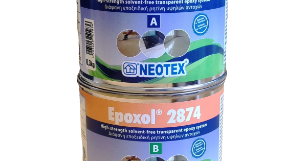 EPOXOL 2874 epoksidinė derva liejimui ir akmens kilimams, 0,3 kg